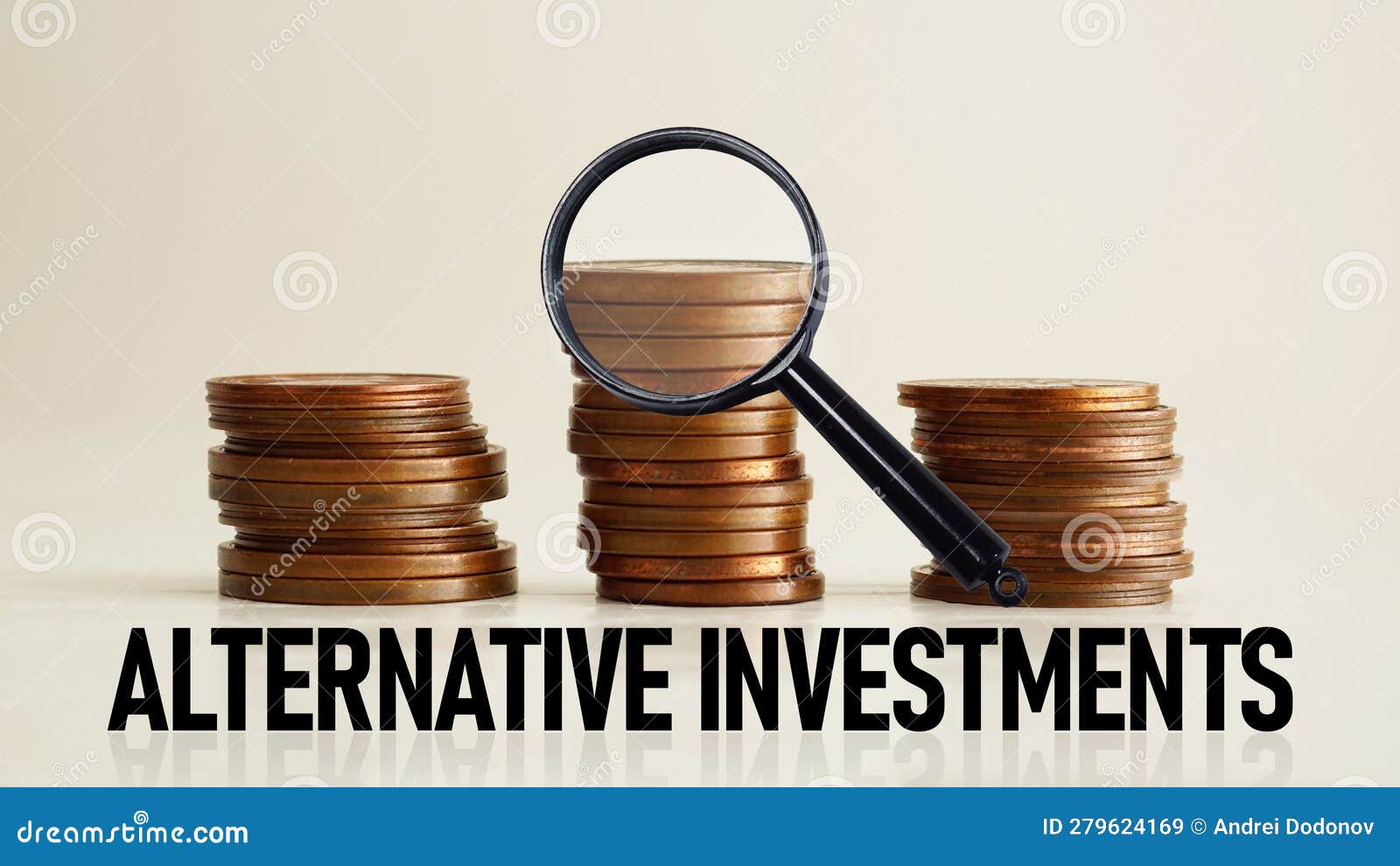 Alternative Investment Market is Shown Using the Text Stock Image ...