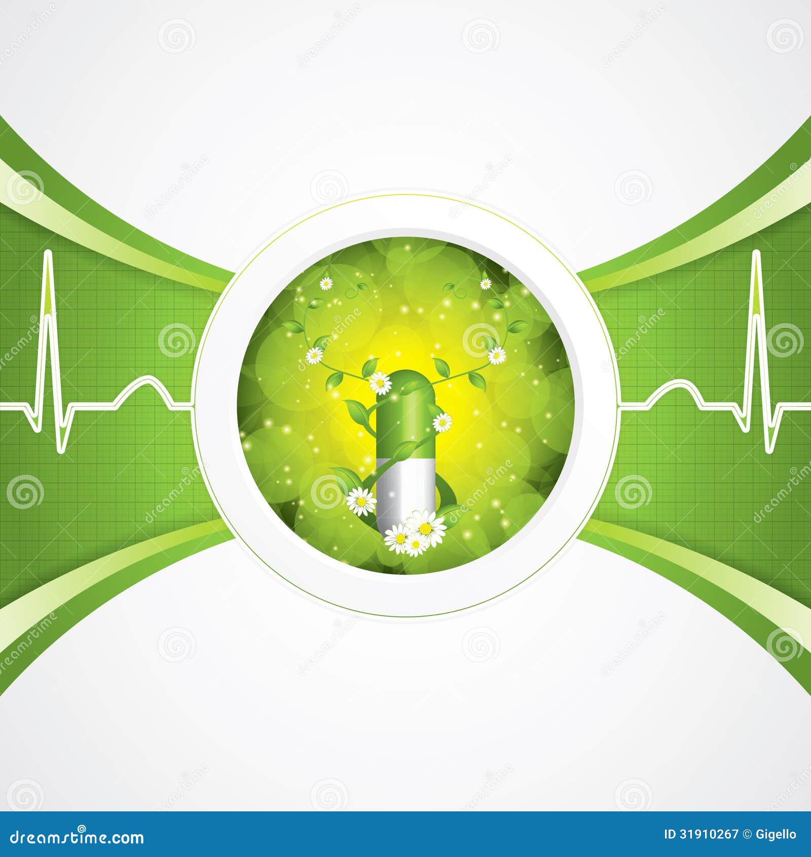 Alternative Medication Concept Stock Vector - Illustration of clinic ...