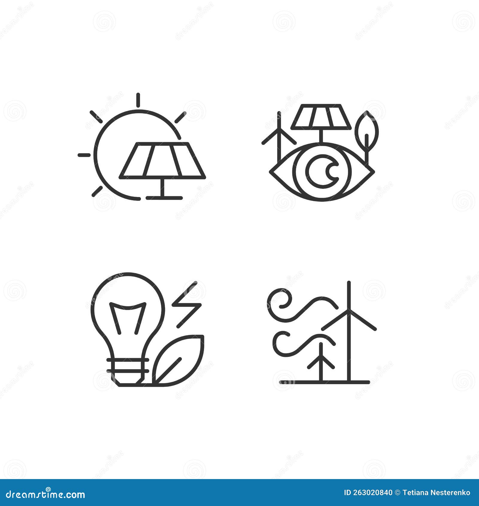 Alternative Power Sources Pixel Perfect Linear Icons Set Stock Vector ... Alternative Power Sources Pixel Perfect Linear Icons Set Stock Vector ...