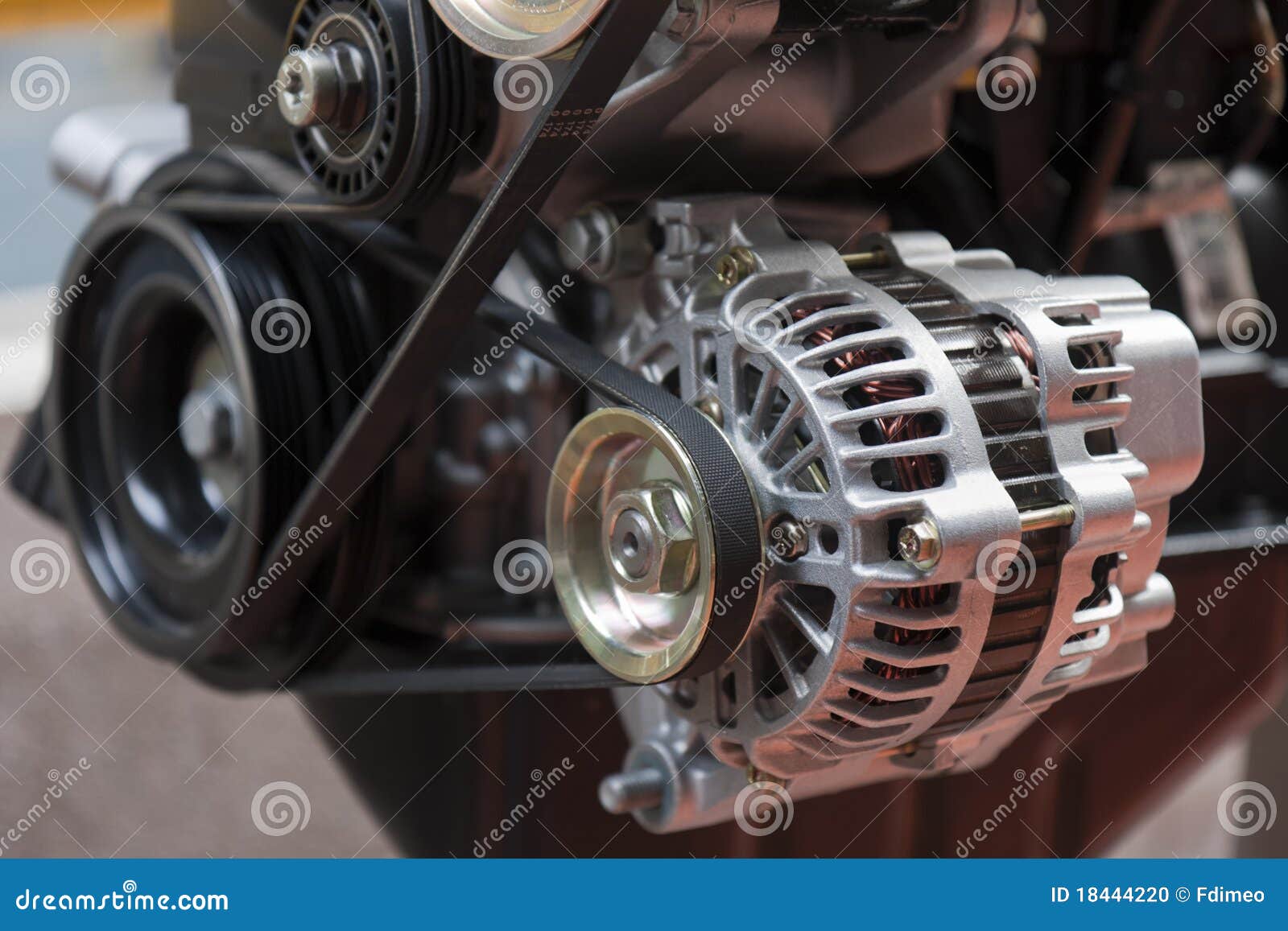 Alternator stock photo. Image of belt, gear, technology - 18444220