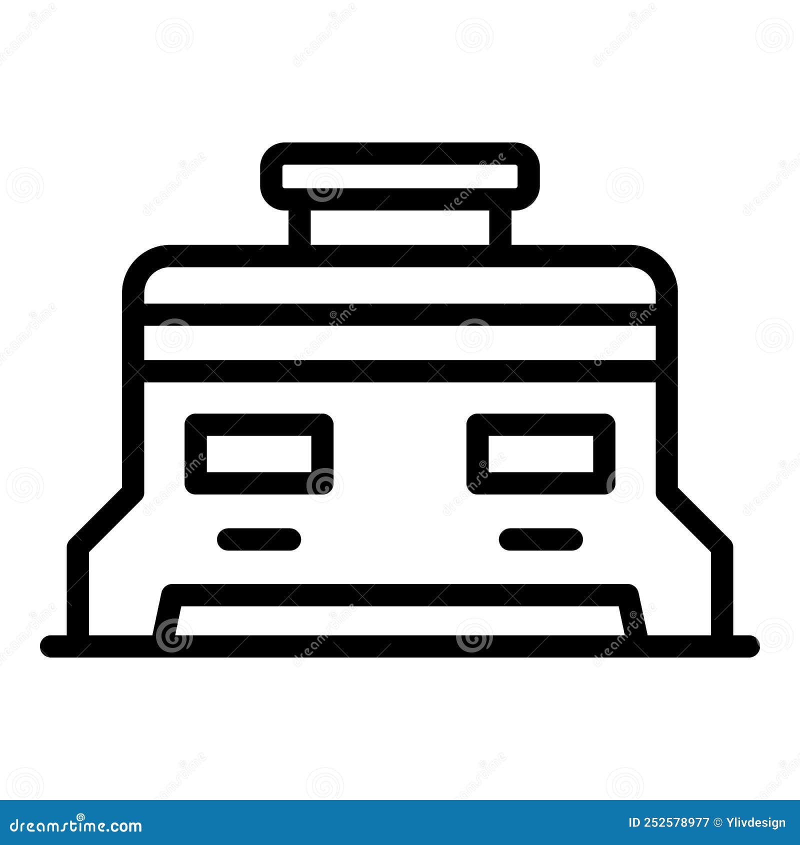 Car Alternator Icon From Car Parts Collection. Cartoon Vector ...