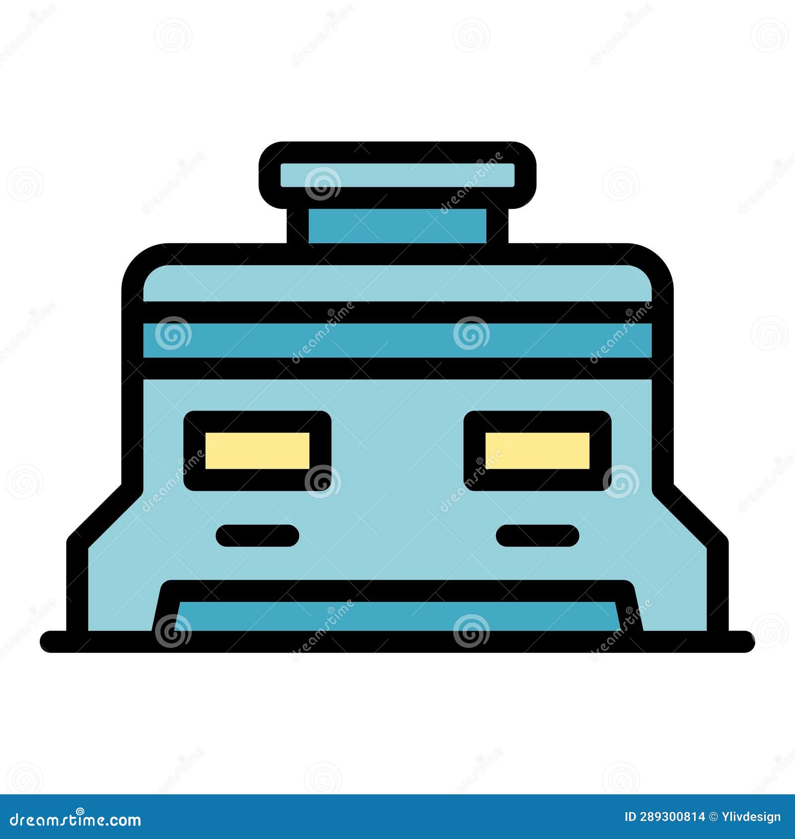 Car Alternator Icon From Car Parts Collection. Cartoon Vector ...