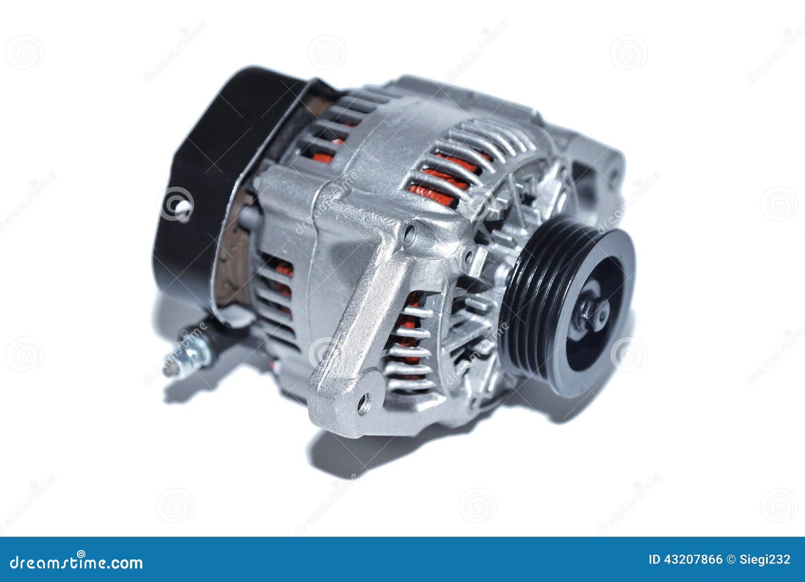 Alternator stock photo. Image of white, spare, alternator - 43207866
