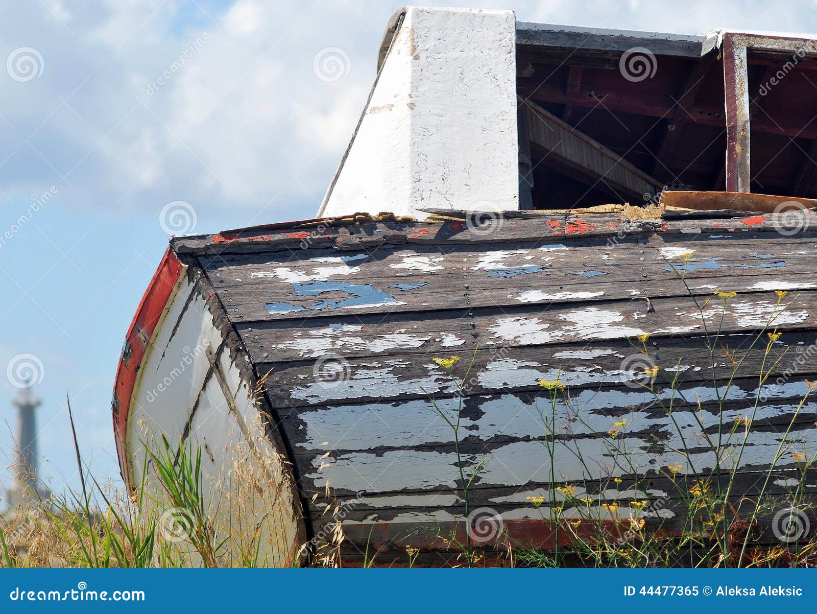 Altes Boot stockbild. Bild von montenegro, stab, gebrauch - 44477365