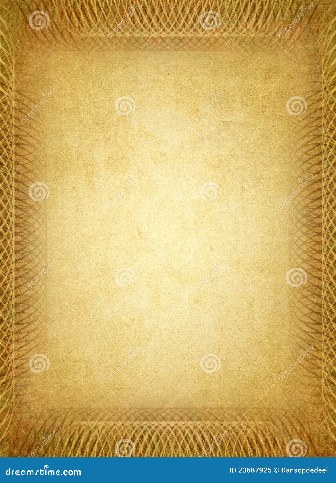 Altes Papier mit Muster stock abbildung. Illustration von gemasert ...