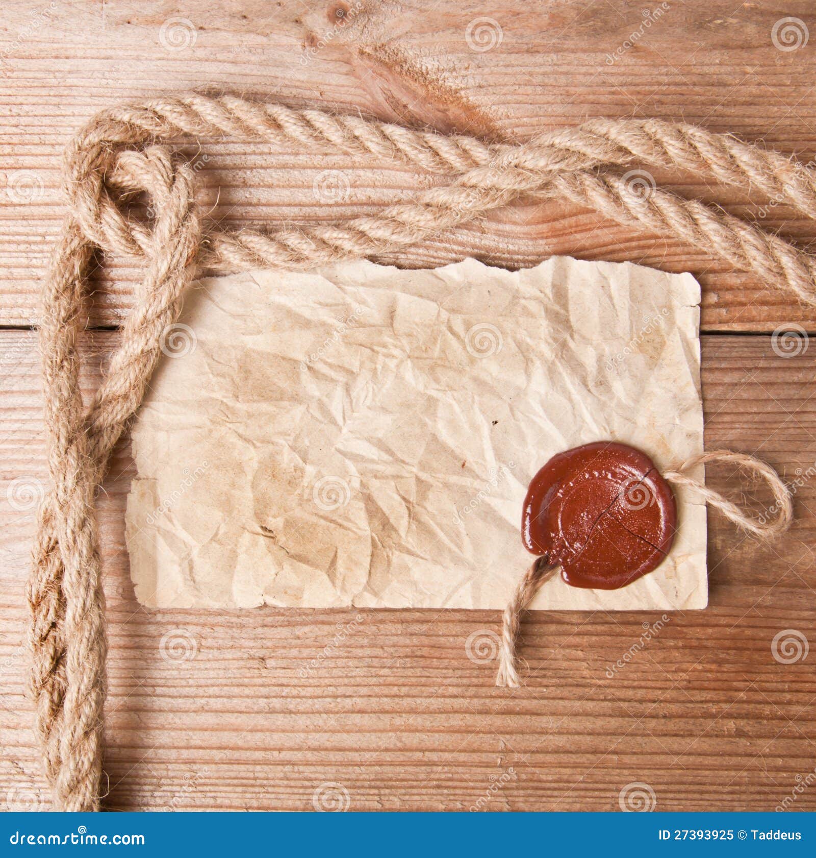 Altes Papier mit Stempel stockbild. Bild von manuskript - 27393925