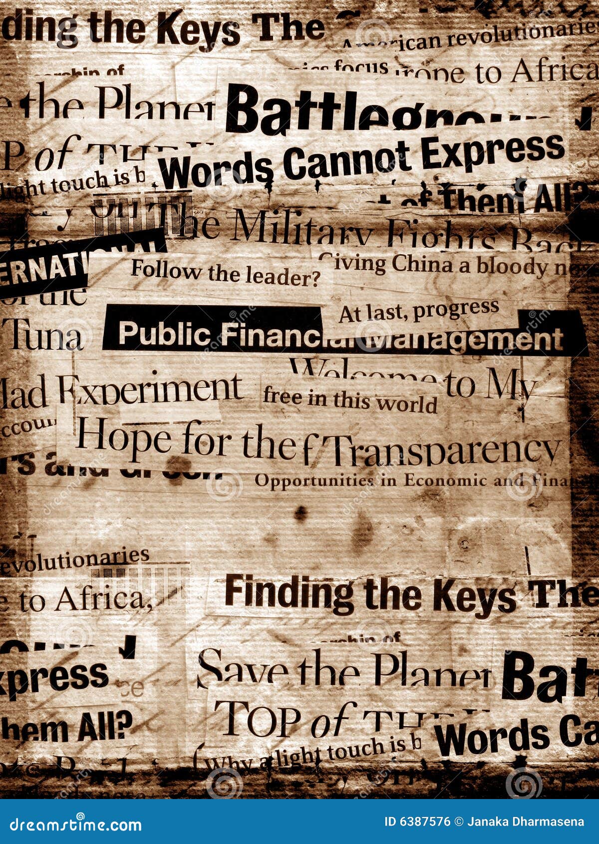 Altes Papier mit Text stock abbildung. Illustration von berichtenswert ...