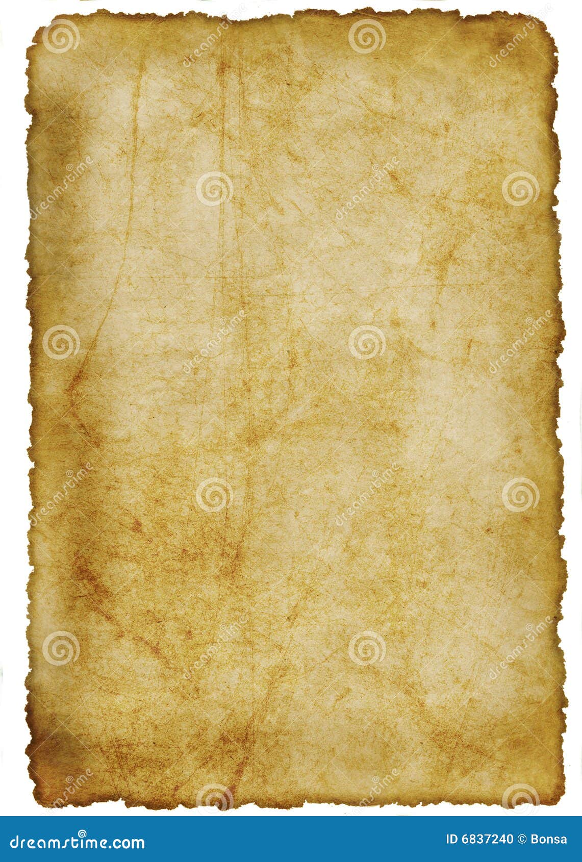 Altes Pergament stockfoto. Bild von pergament, antiquar - 6837240