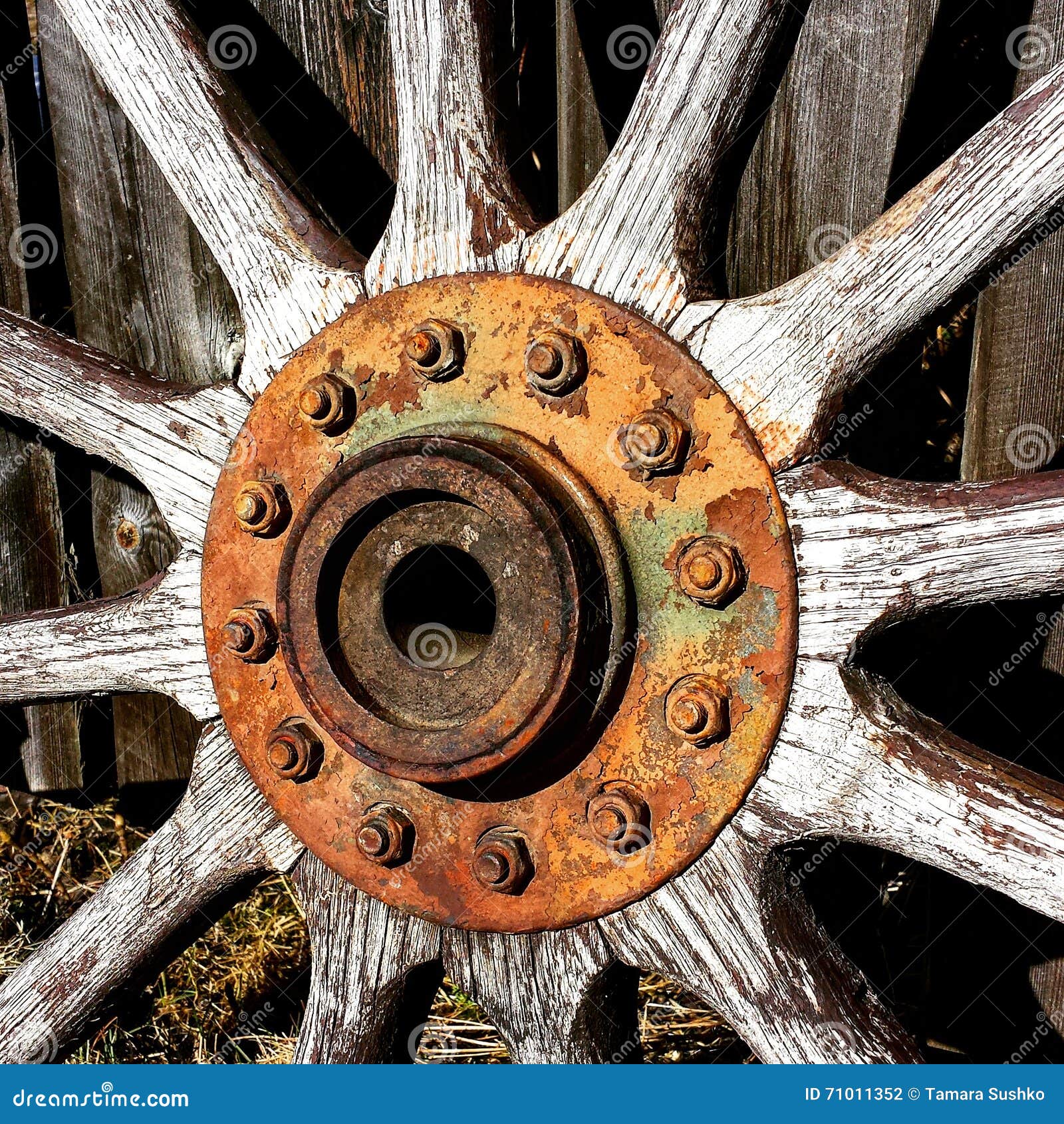 Altes Rad stockfoto. Bild von zivilisation, westen, landwirtschaftlich ...