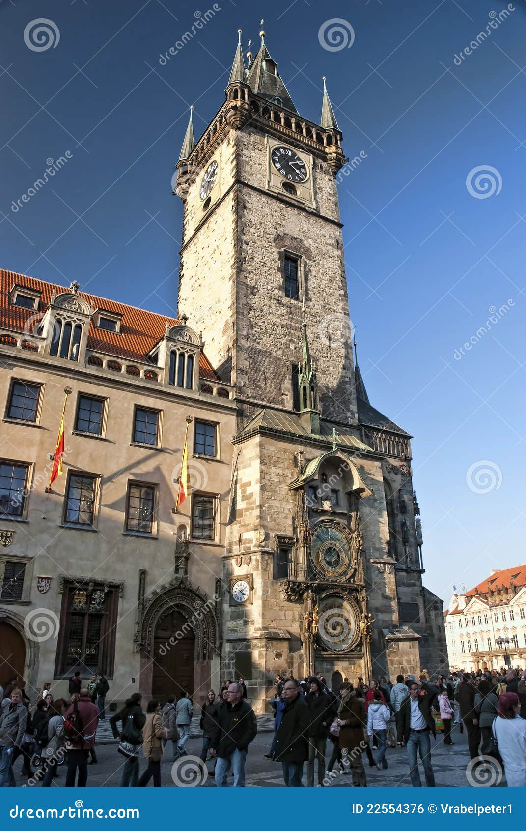 Altes Rathaus in Prag redaktionelles foto. Bild von tourismus - 22554376