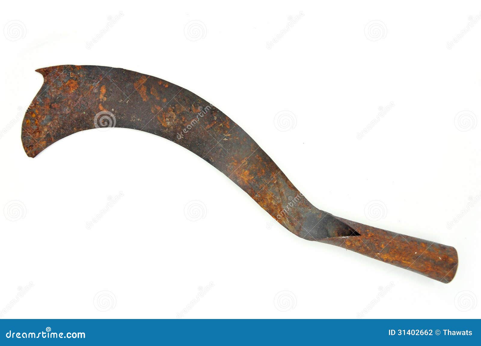 Altes rostiges Messer stockfoto. Bild von nachricht, pfad - 31402662