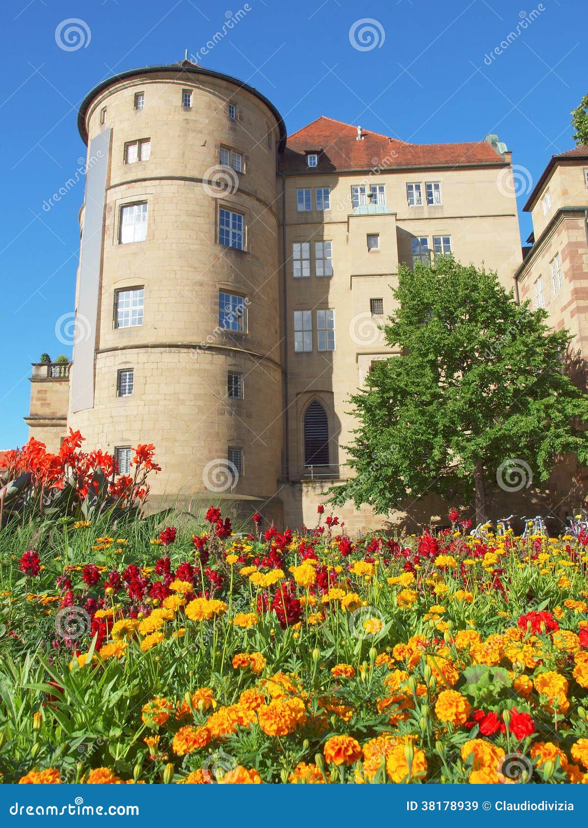 Altes Schloss (Old Castle), Stuttgart Stock Image - Image of ...
