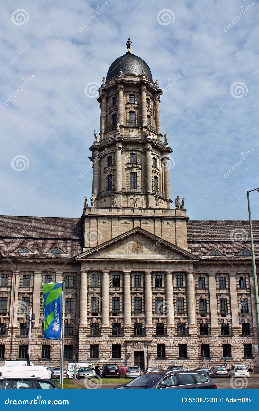 Altes Stadthaus editorial image. Image of landscape, blue - 55387280