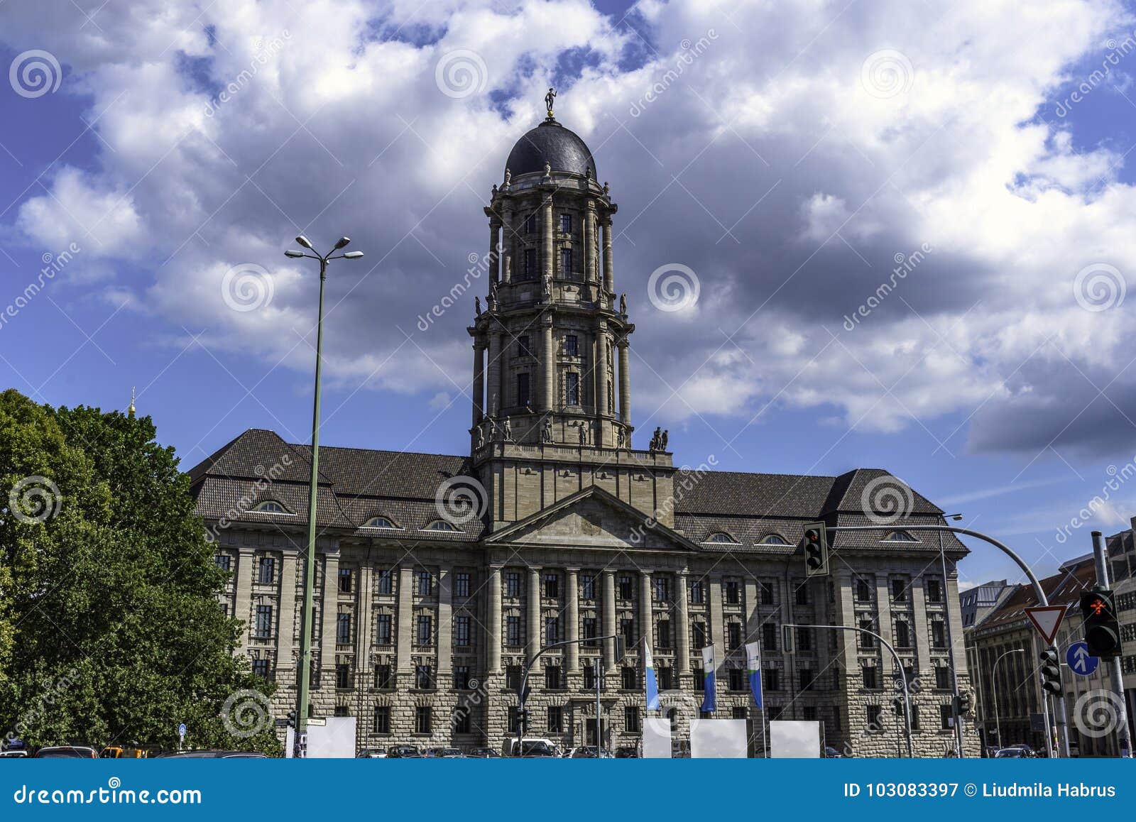 Altes Stadthaus Building in Berlin Germany September 2017 Editorial ...