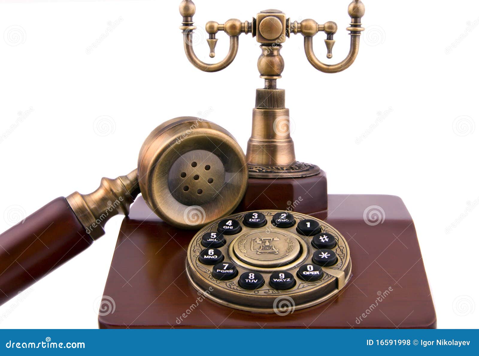 Altes Telefon stockfoto. Bild von selten, metall, platte - 16591998