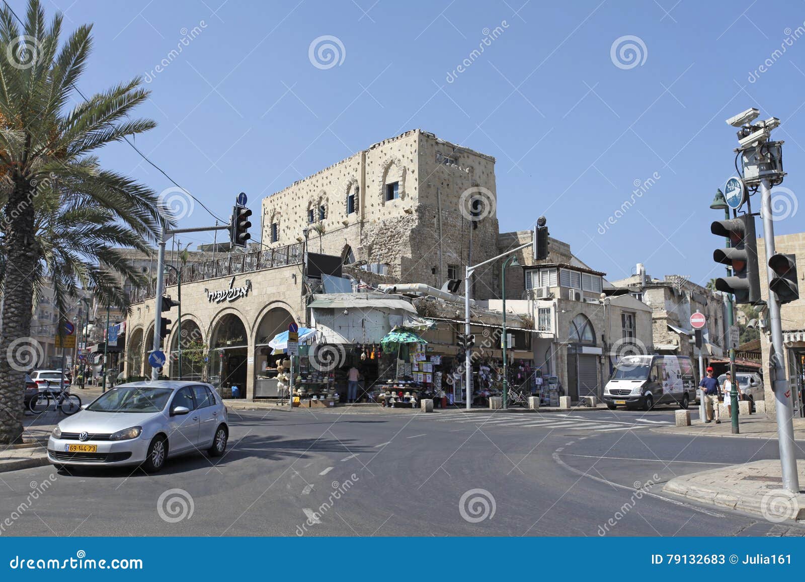 Altes Yaffo, Israel redaktionelles stockfoto. Bild von tourismus - 79132683