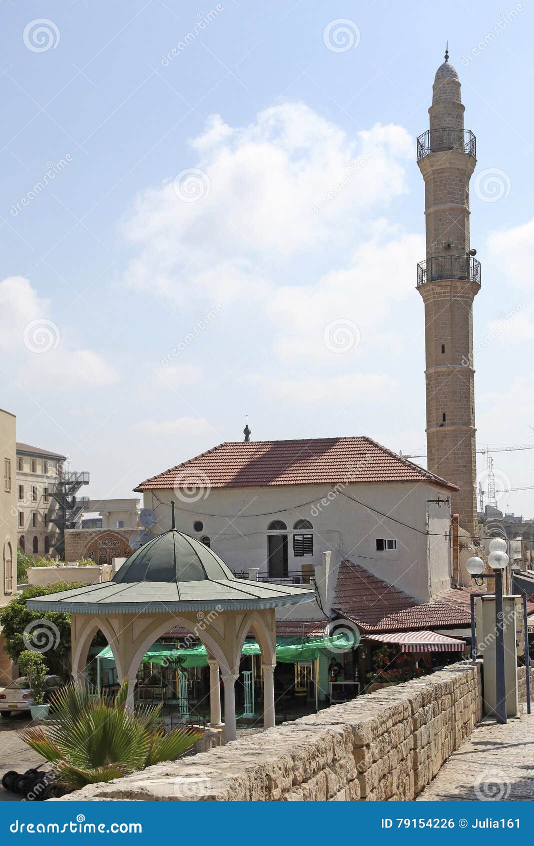 Altes Yaffo, Israel redaktionelles foto. Bild von brücke - 79154226
