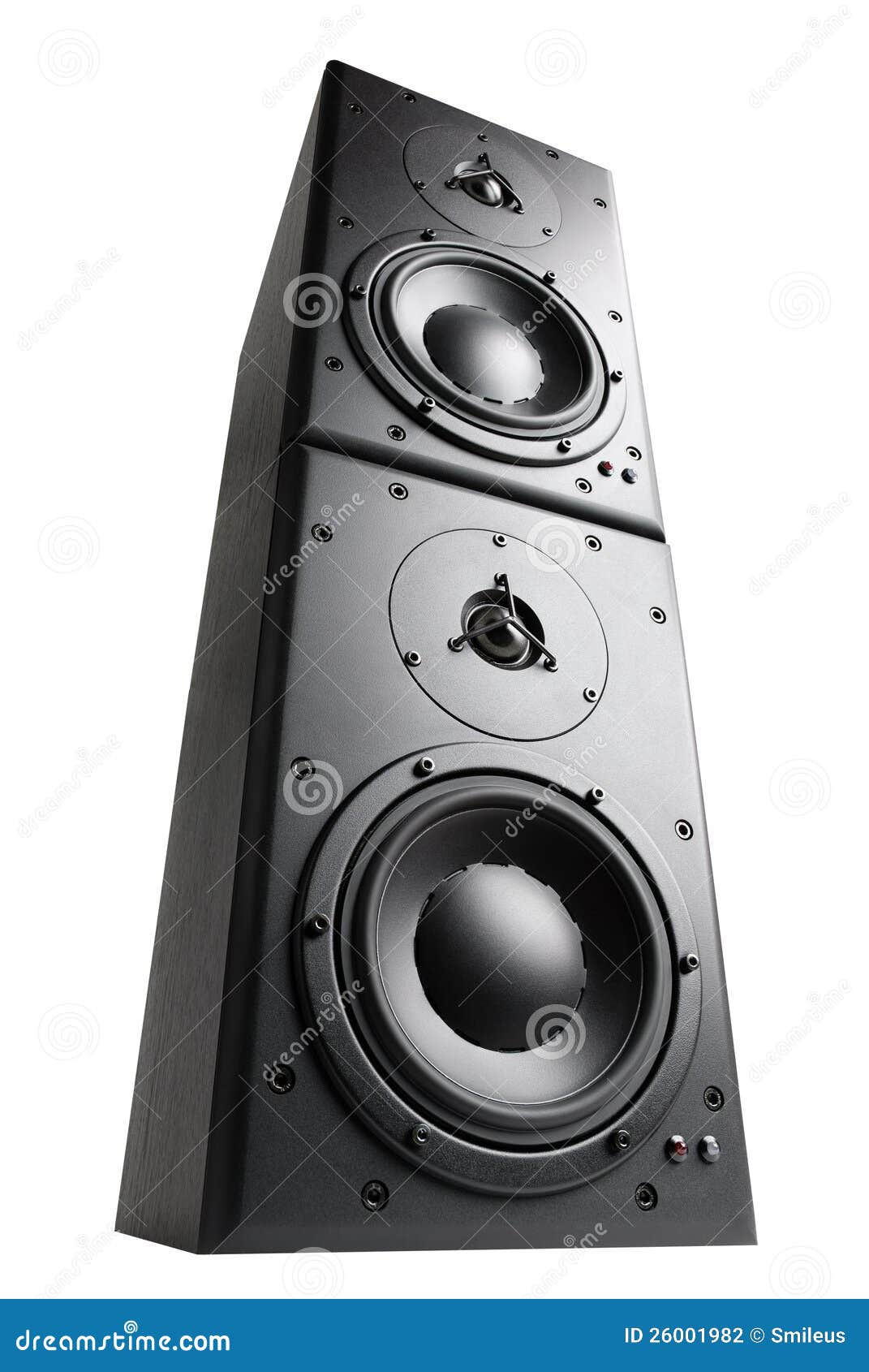 Altifalante elevados foto de stock. Imagem de preto, musical - 26001982