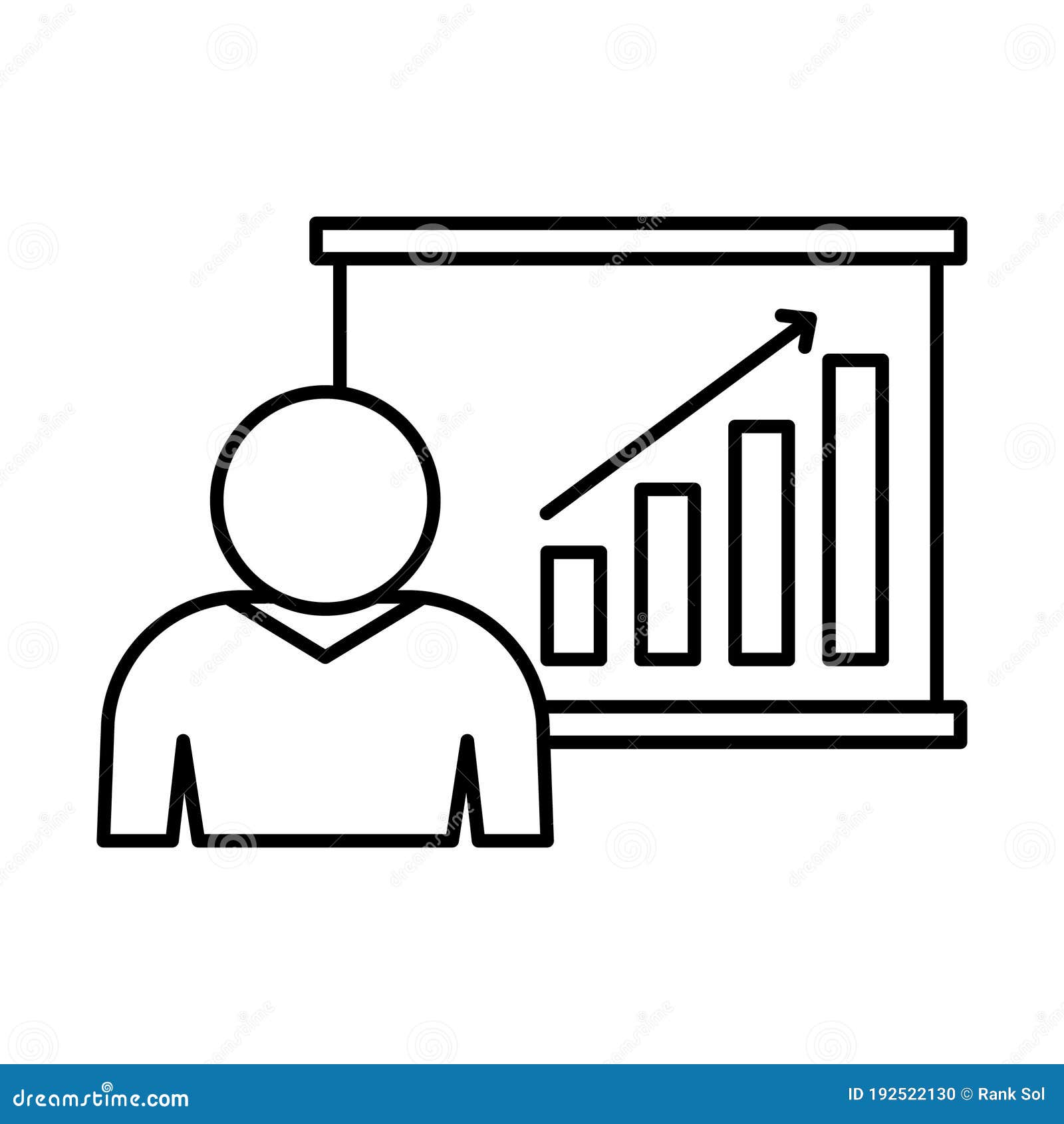 Altitude Half Glyph Style Vector Icon Which Can Easily Modify or Edit ...