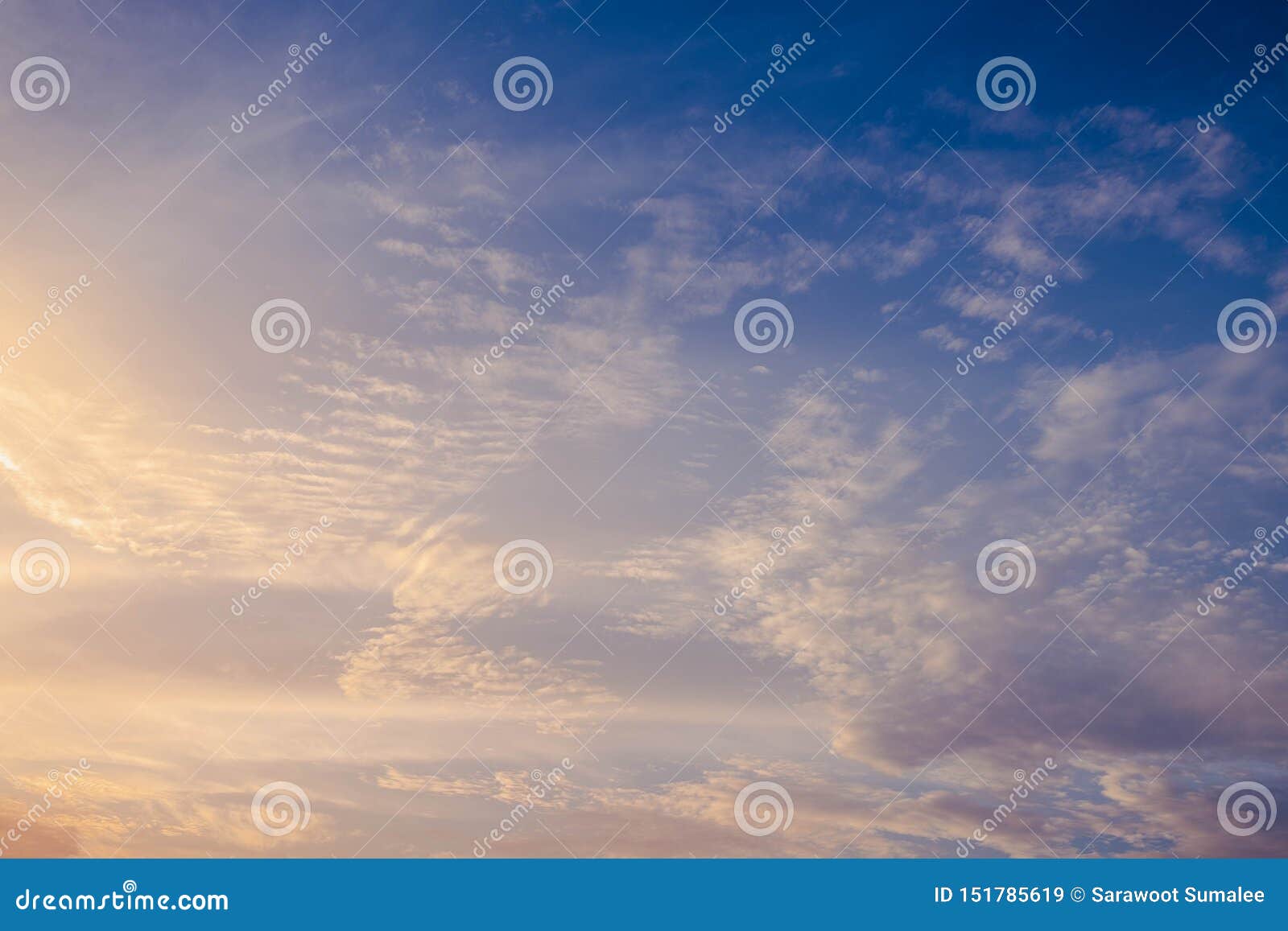 Cloud in Bright Rainbow Colors and Colorful Smooth Sky in Dusk Stock ...