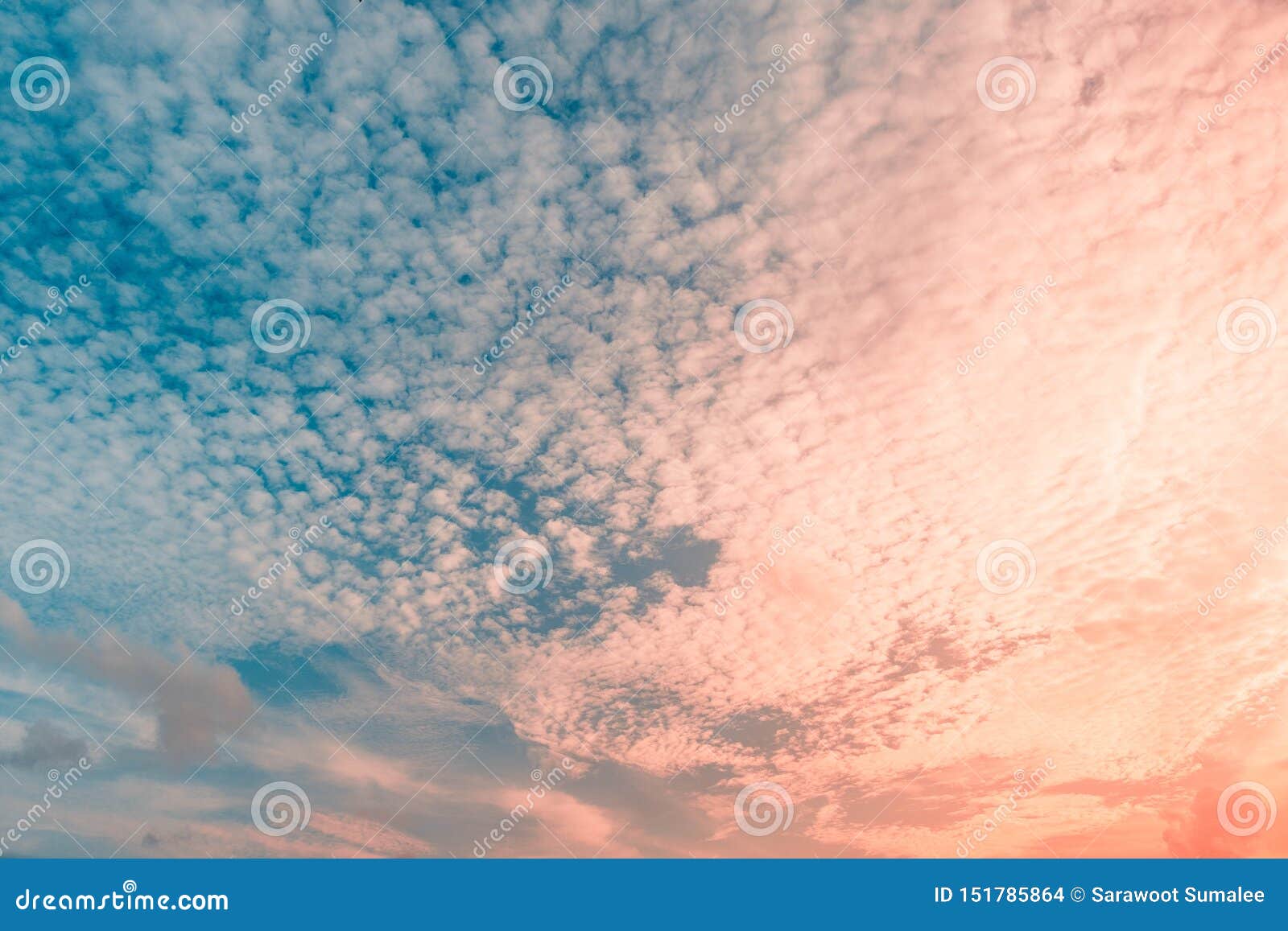 Cloud in Bright Rainbow Colors and Colorful Smooth Sky in Dusk Stock ...