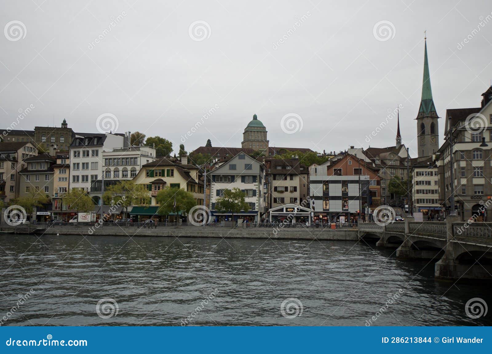 The Altstadt - Zurich, Switzerland. Editorial Stock Image - Image of ...