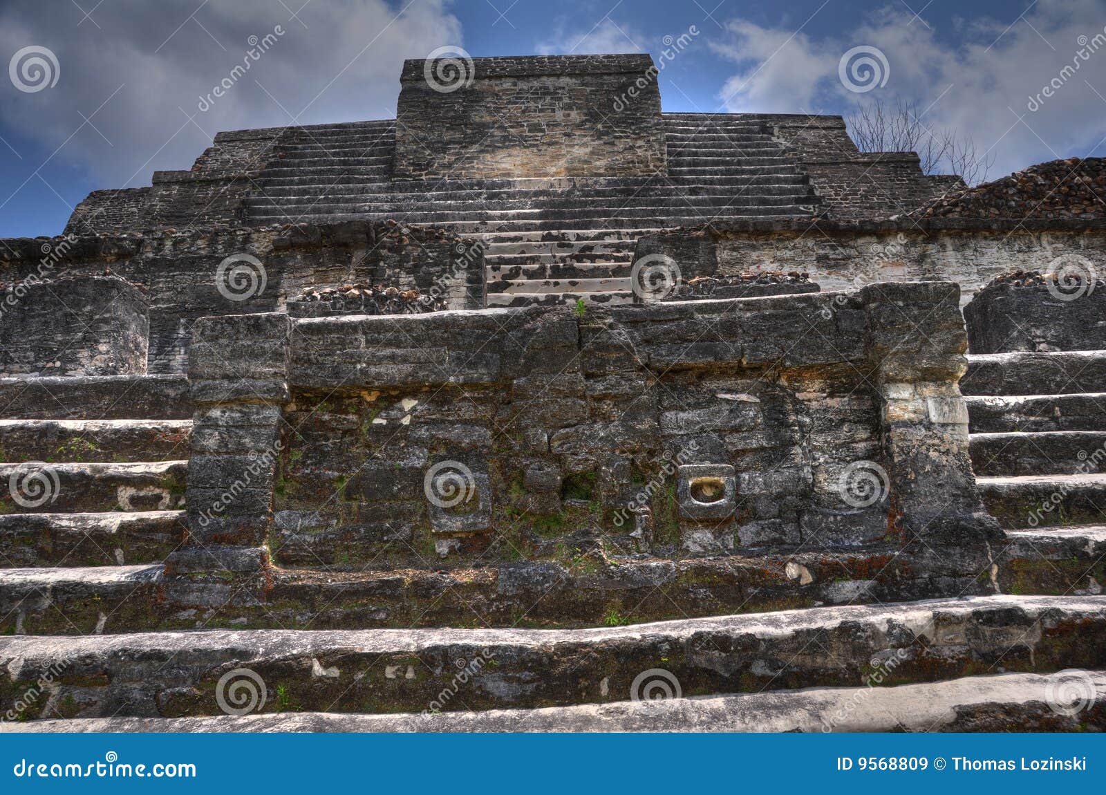 Altun Ha stock image. Image of altar, history, mayan, inca - 9568809