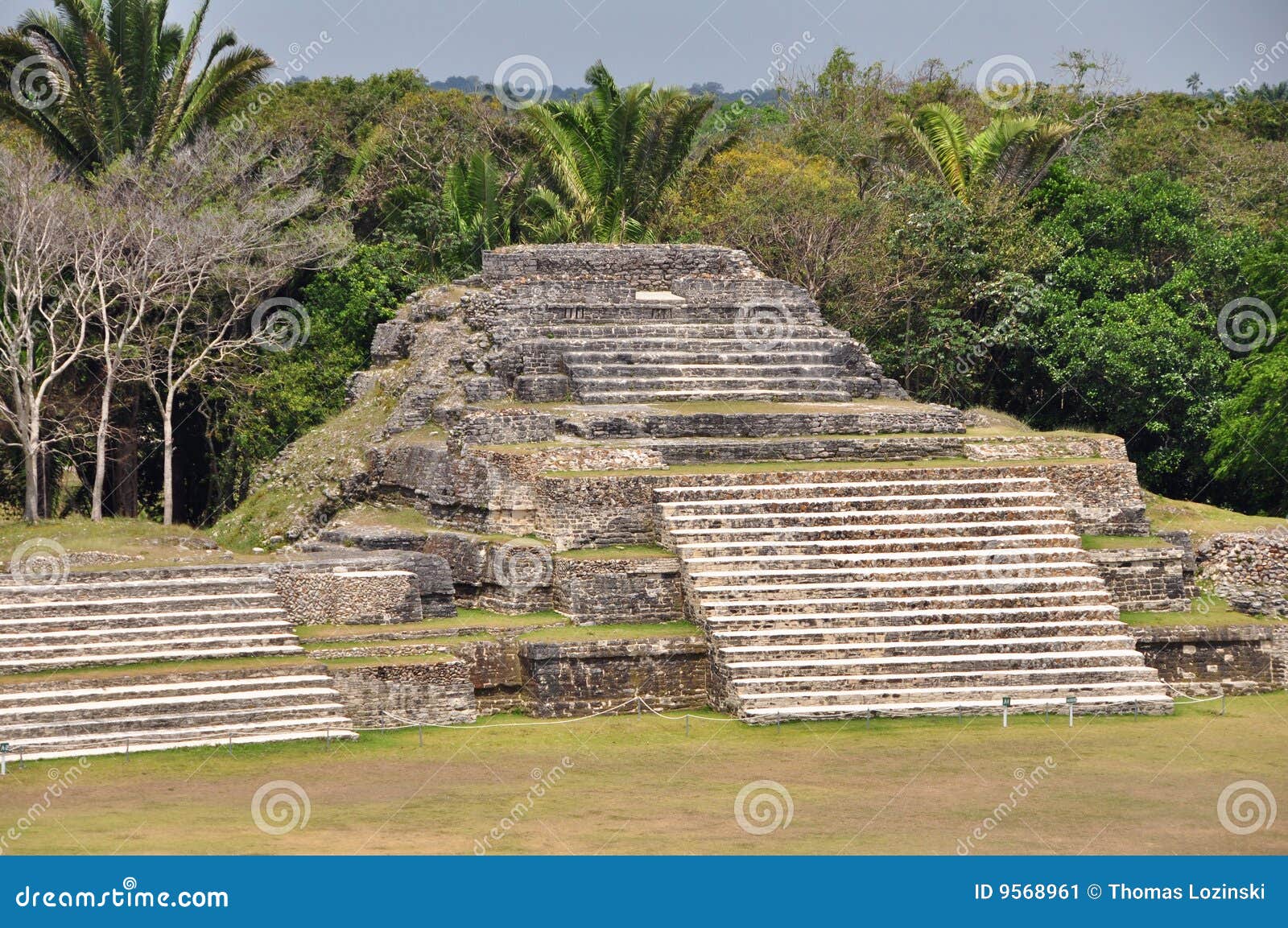 Altun Ha stock image. Image of history, landmark, monument - 9568961