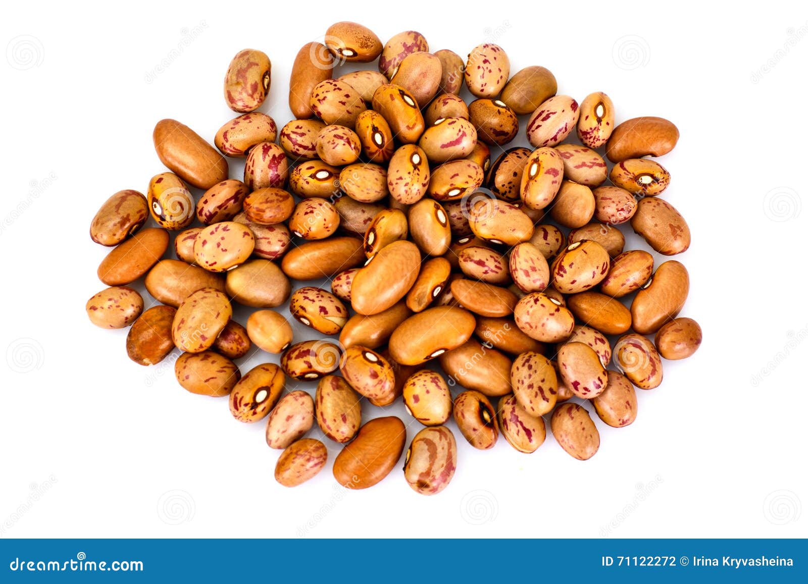Alubias Secas En El Fondo Blanco Foto de archivo - Imagen de pila ...