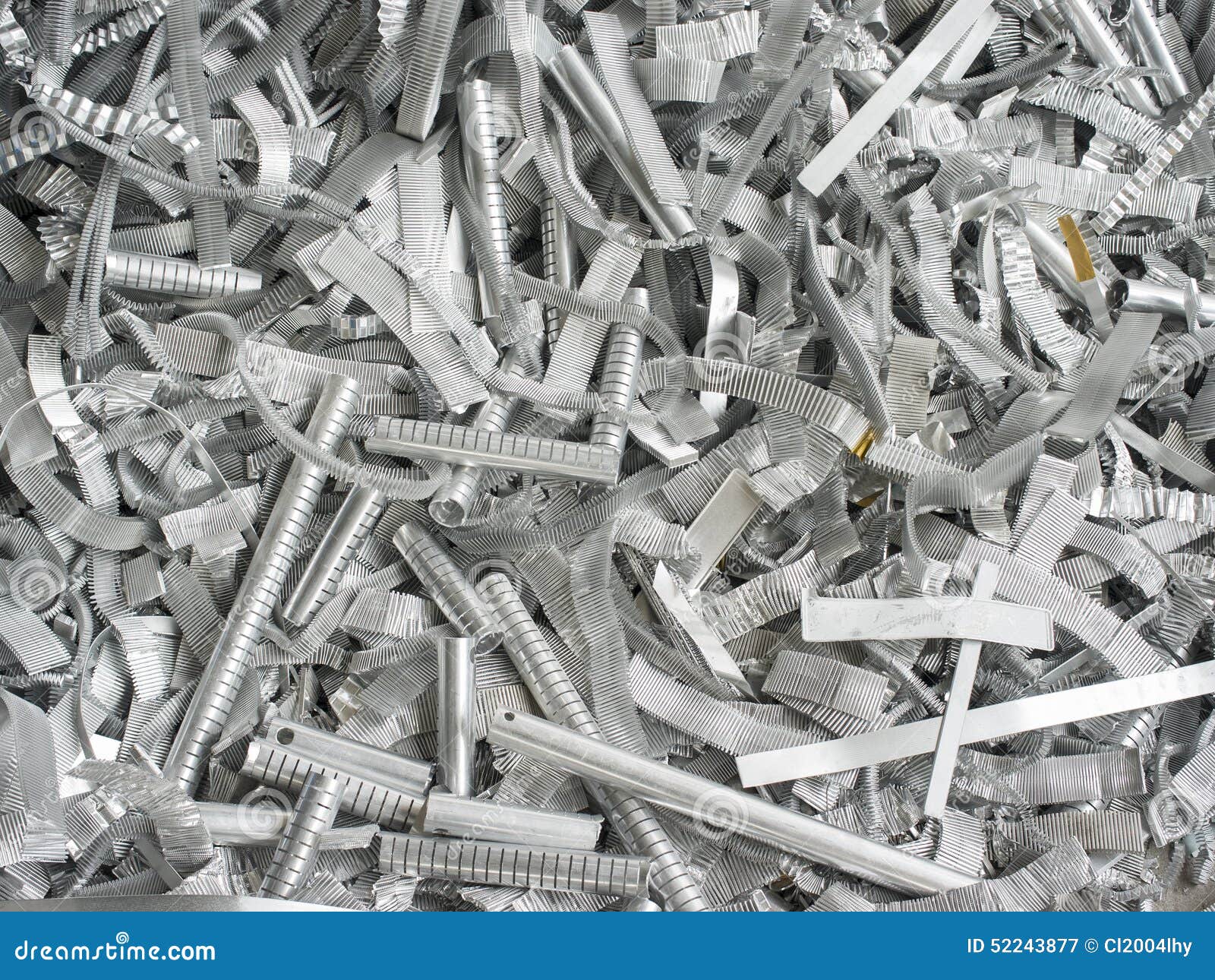 Aluminio de la chatarra imagen de archivo. Imagen de metal - 52243877