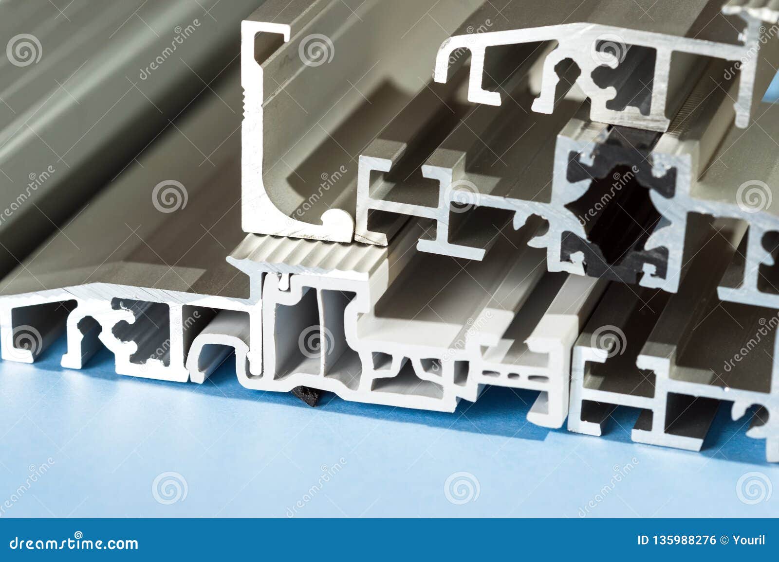 Aluminium Anodized Profile Cross Section Pvc Aluminium Composite ...