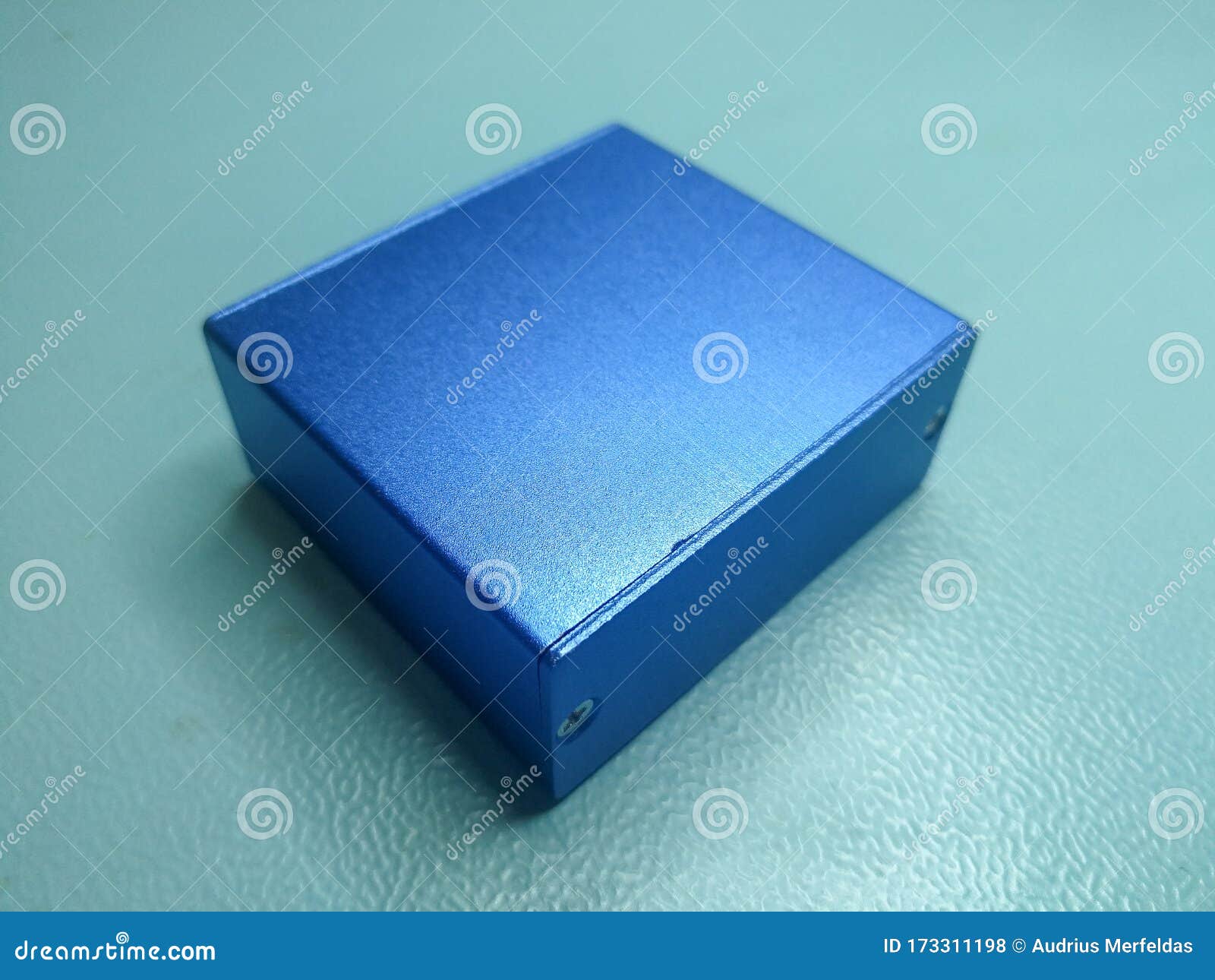 Aluminium Box for DIY Electronics Projects Stock Photo - Image of ...