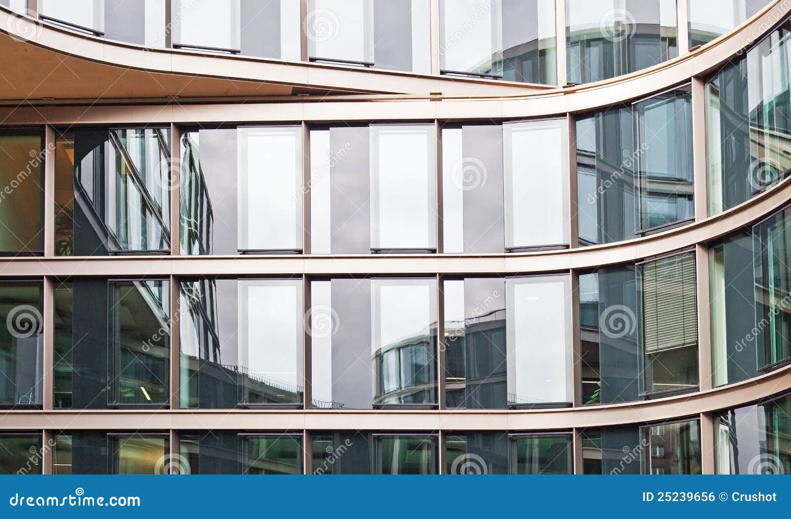 Aluminium building facade stock photo. Image of commercial - 25239656