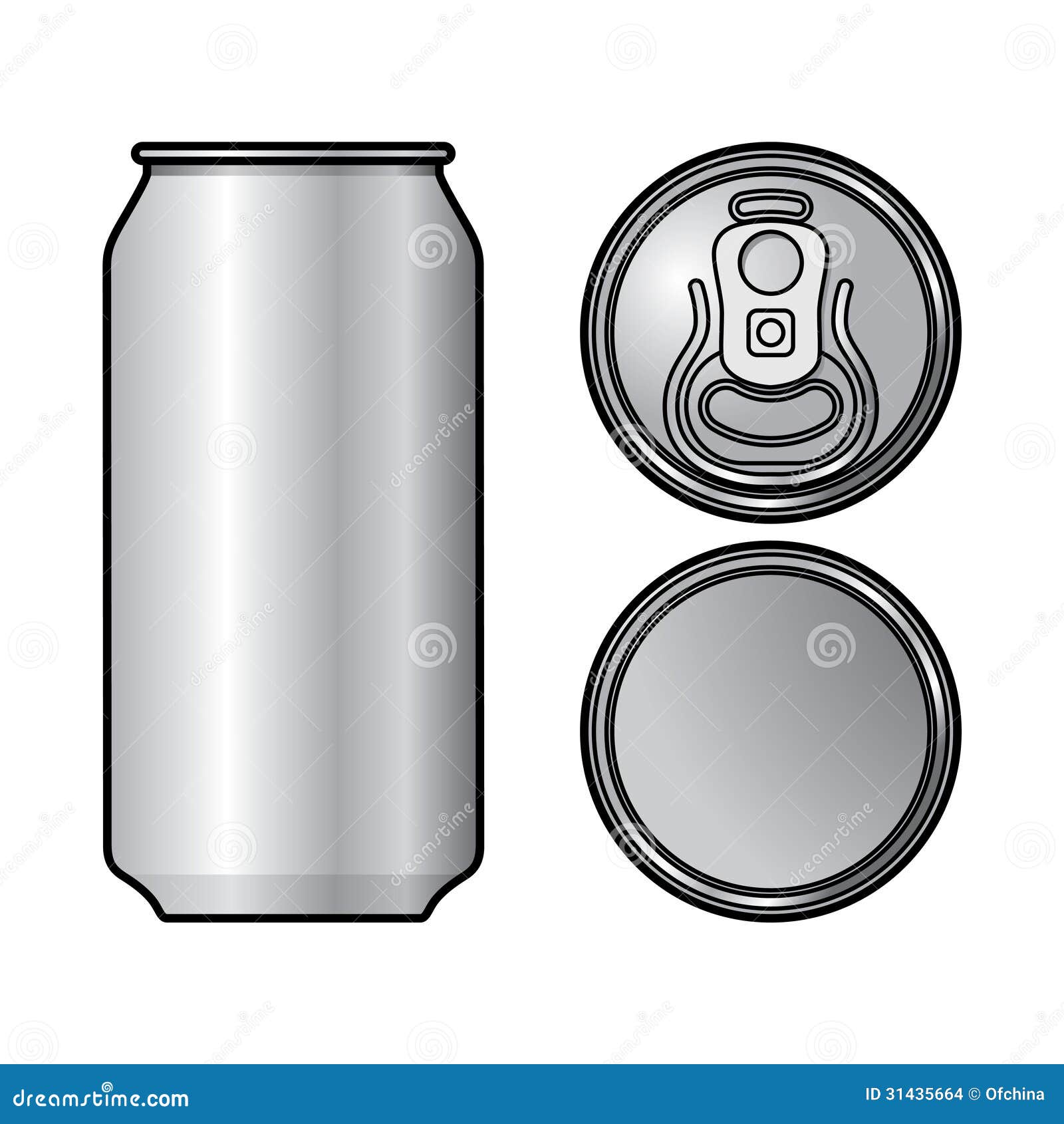 Aluminium Can Vector Illustration | CartoonDealer.com #31435664