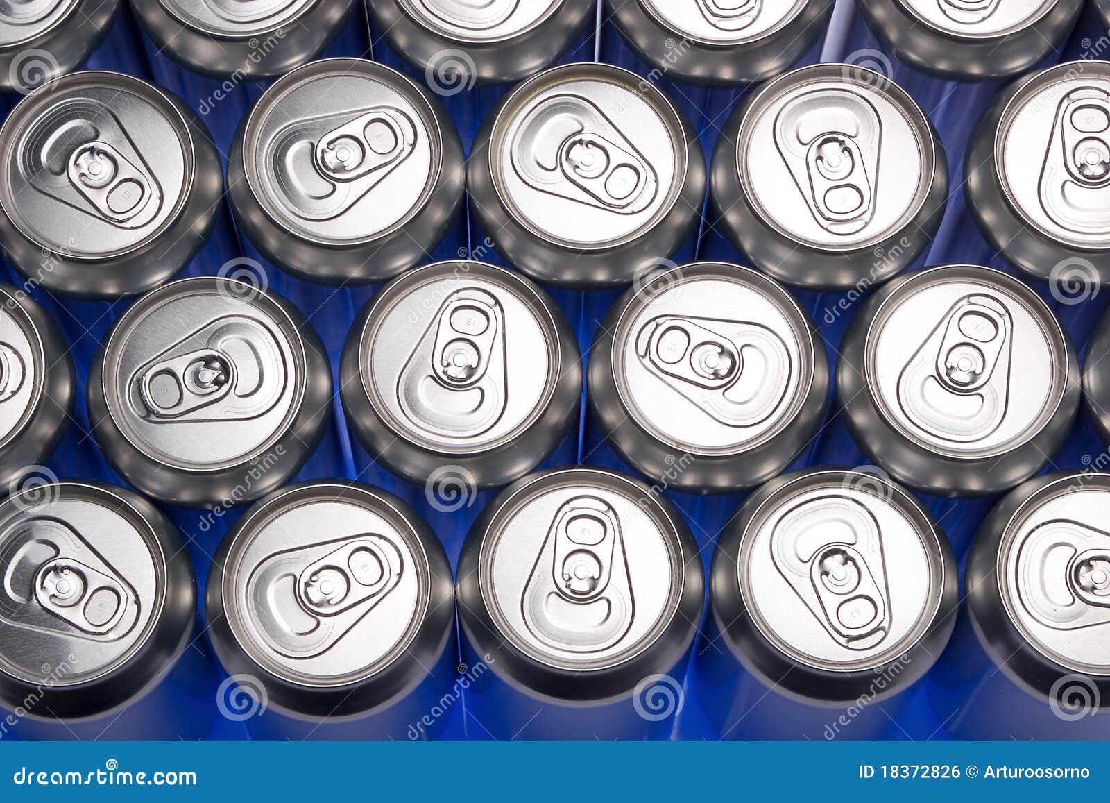 Aluminium cans stock photo. Image of engineer, manufacturing - 18372826