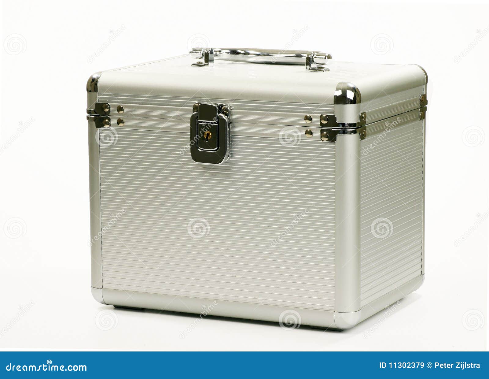 Aluminium CD case stock image. Image of lock, holder - 11302379