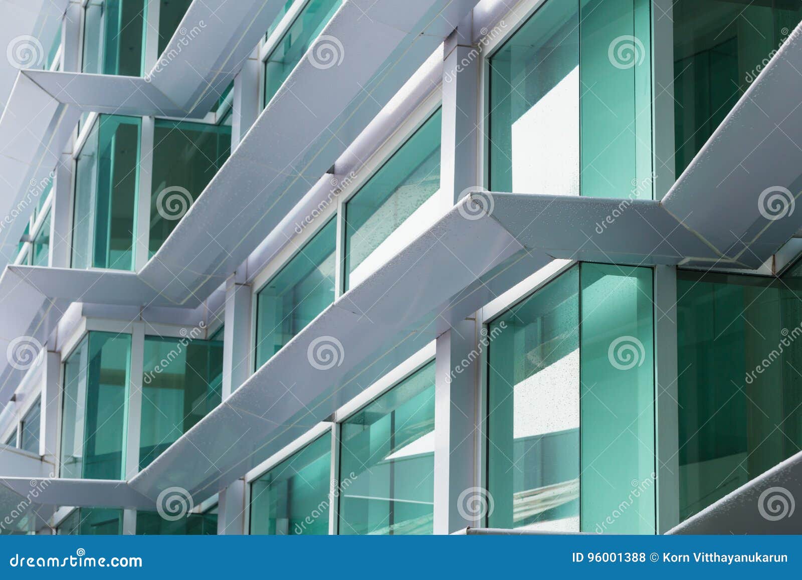Aluminium Composite Material ACM Office Building Stock Photo - Image of ...