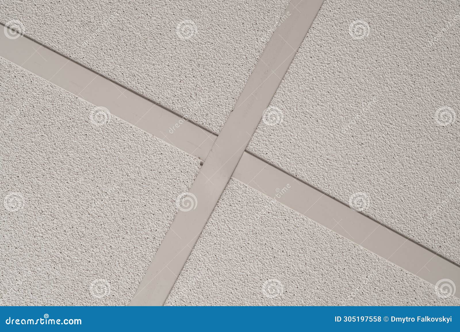 Aluminium Elements on White Suspended Ceiling, Close-up Stock Photo ...