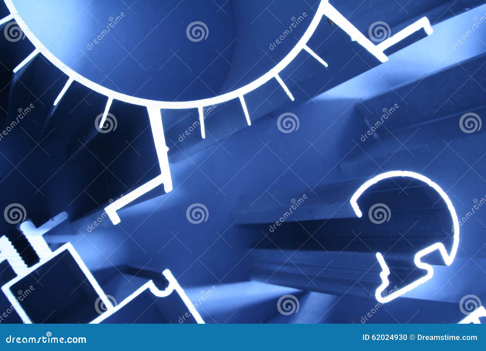 Aluminium Extrusions Abstract Industrial Stock Photo - Image of font ...
