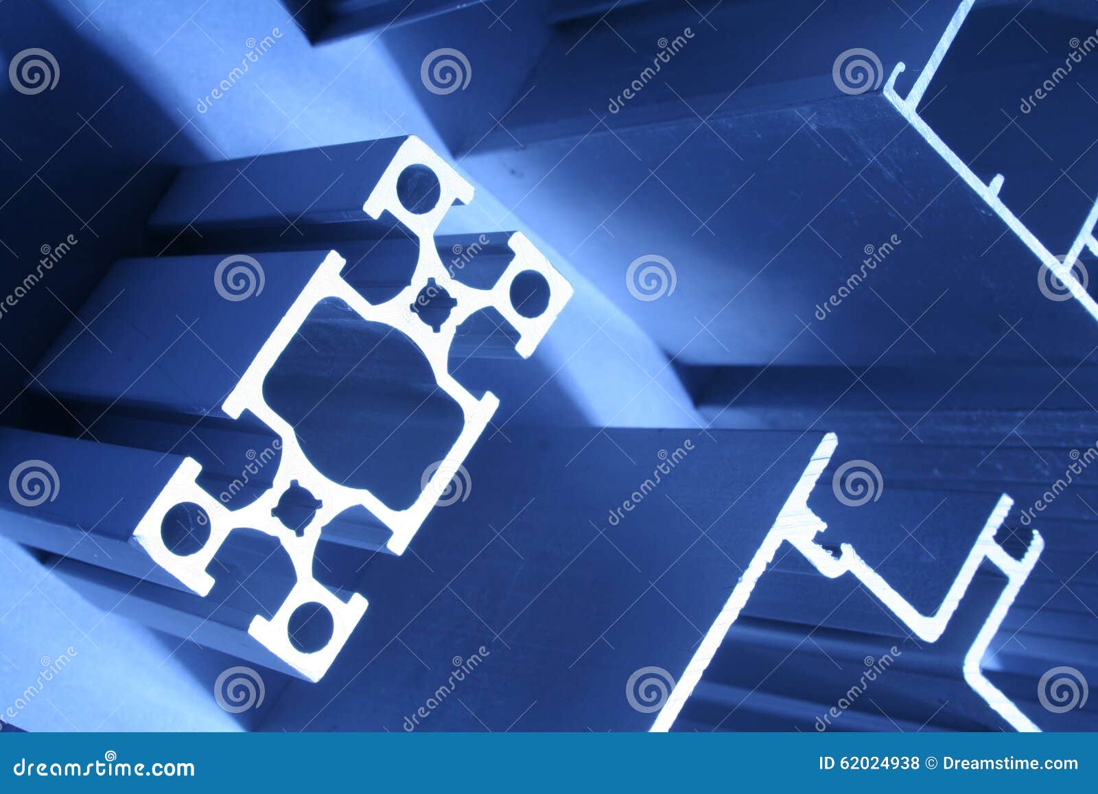 Aluminium Extrusions Abstract Industrial Stock Photo - Image of graphic ...