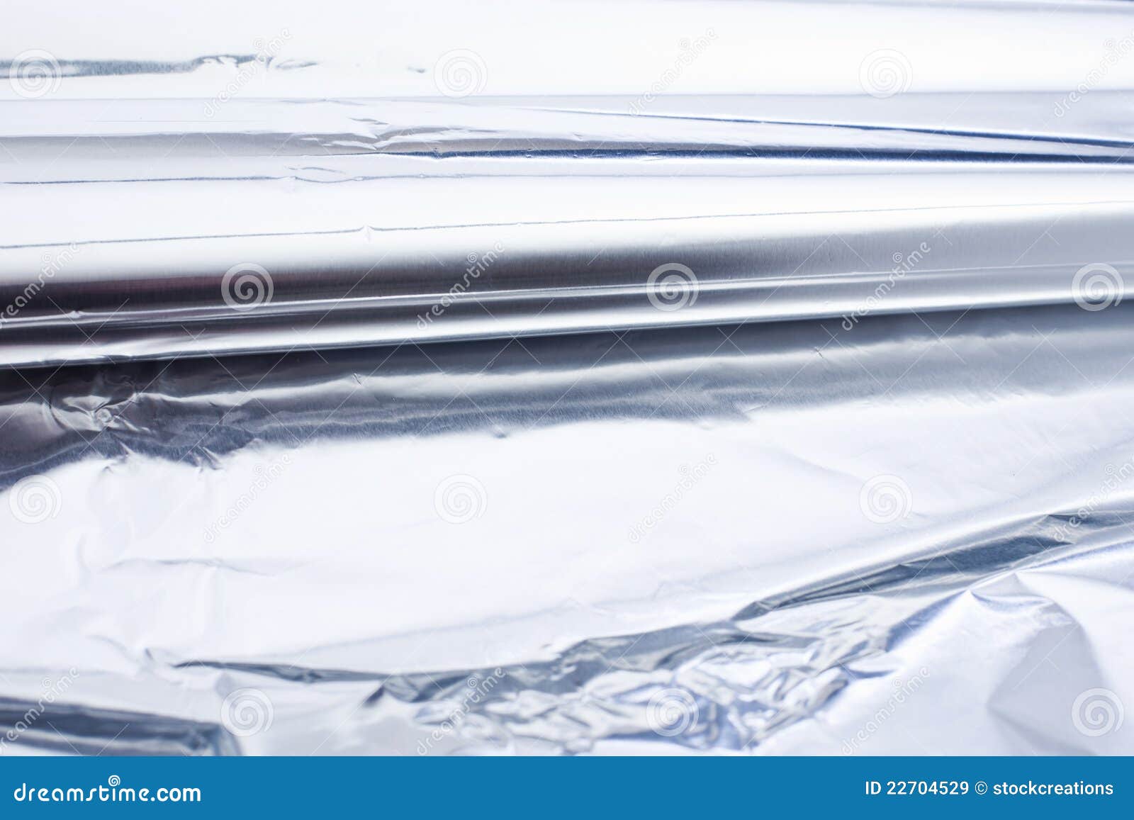 Aluminium foil roll stock image. Image of silver, foil - 22704529