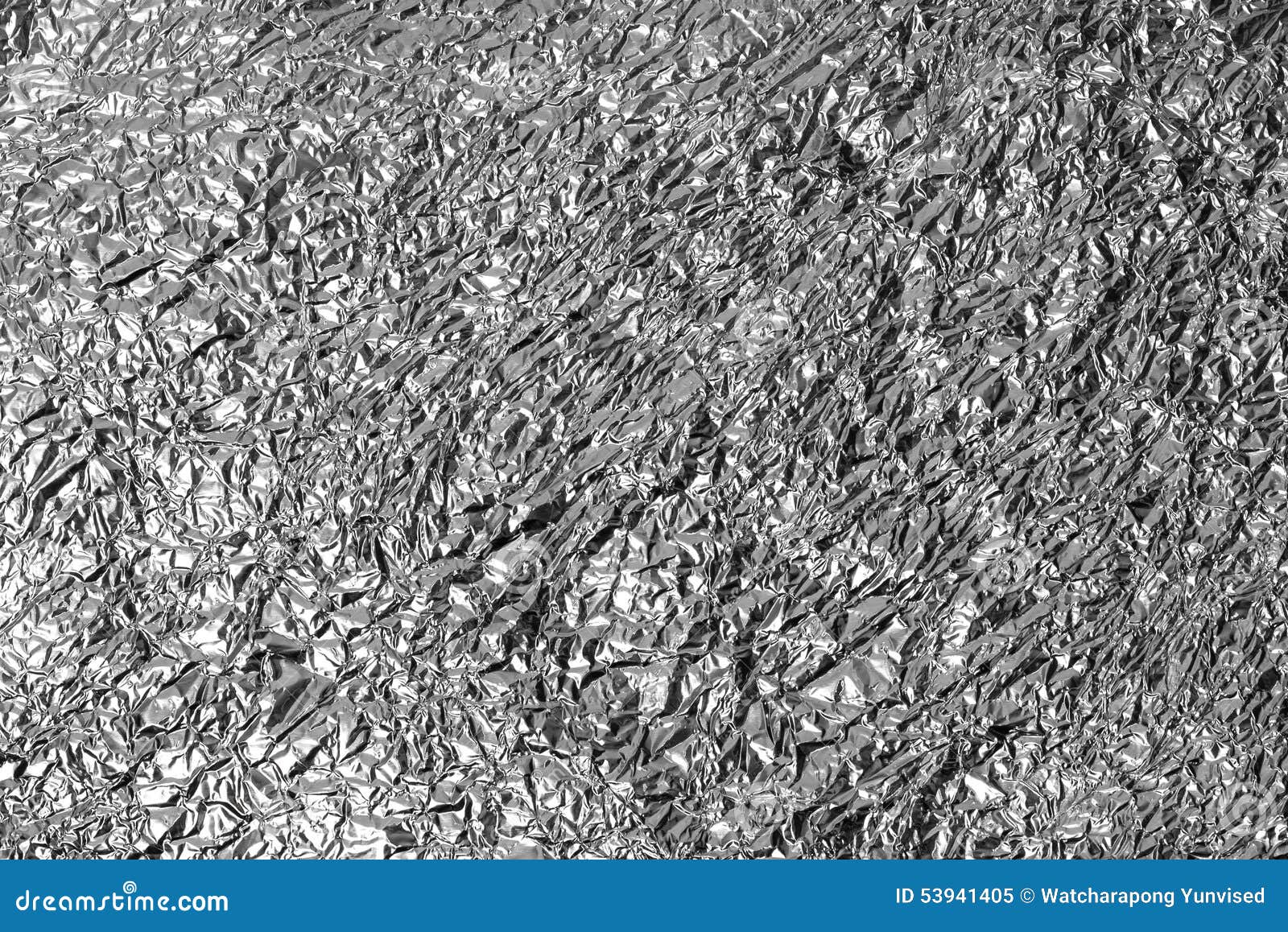 Aluminium Foil Texture Background Stock Image - Image of paper, design ...