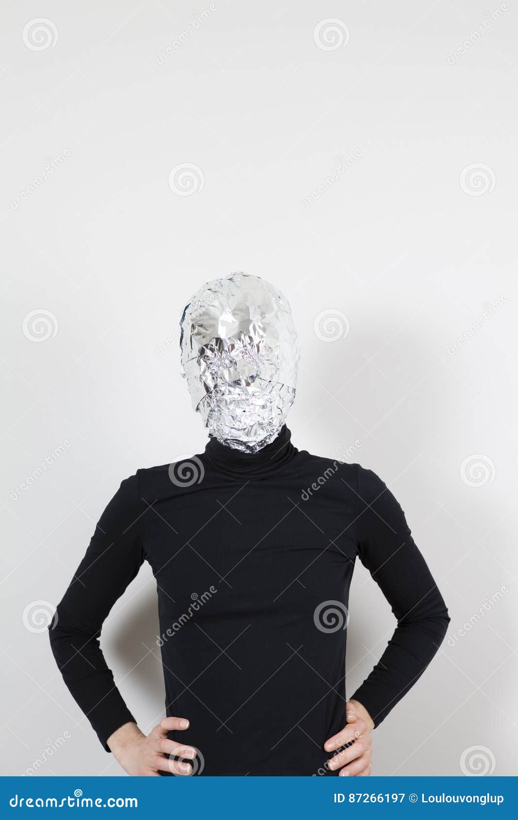Aluminium mask stock image. Image of original, disguise - 87266197