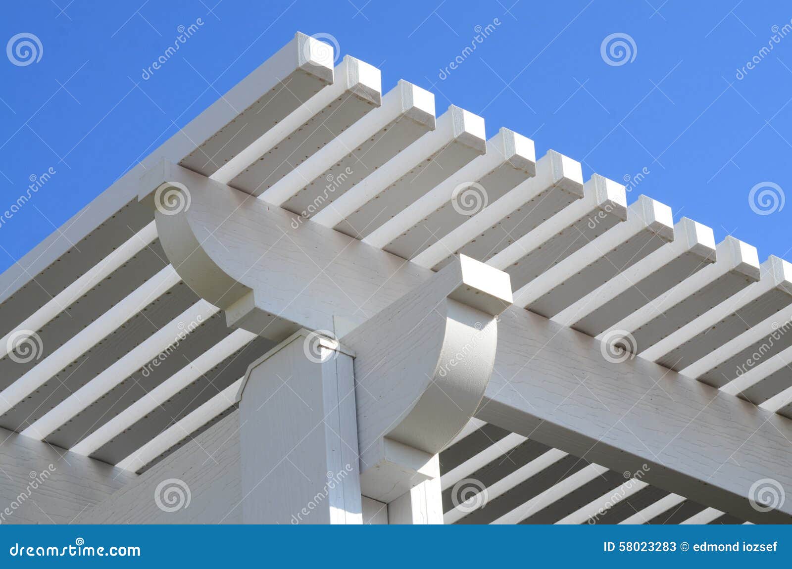 Aluminium Pergola stock image. Image of roof, maintenance - 58023283