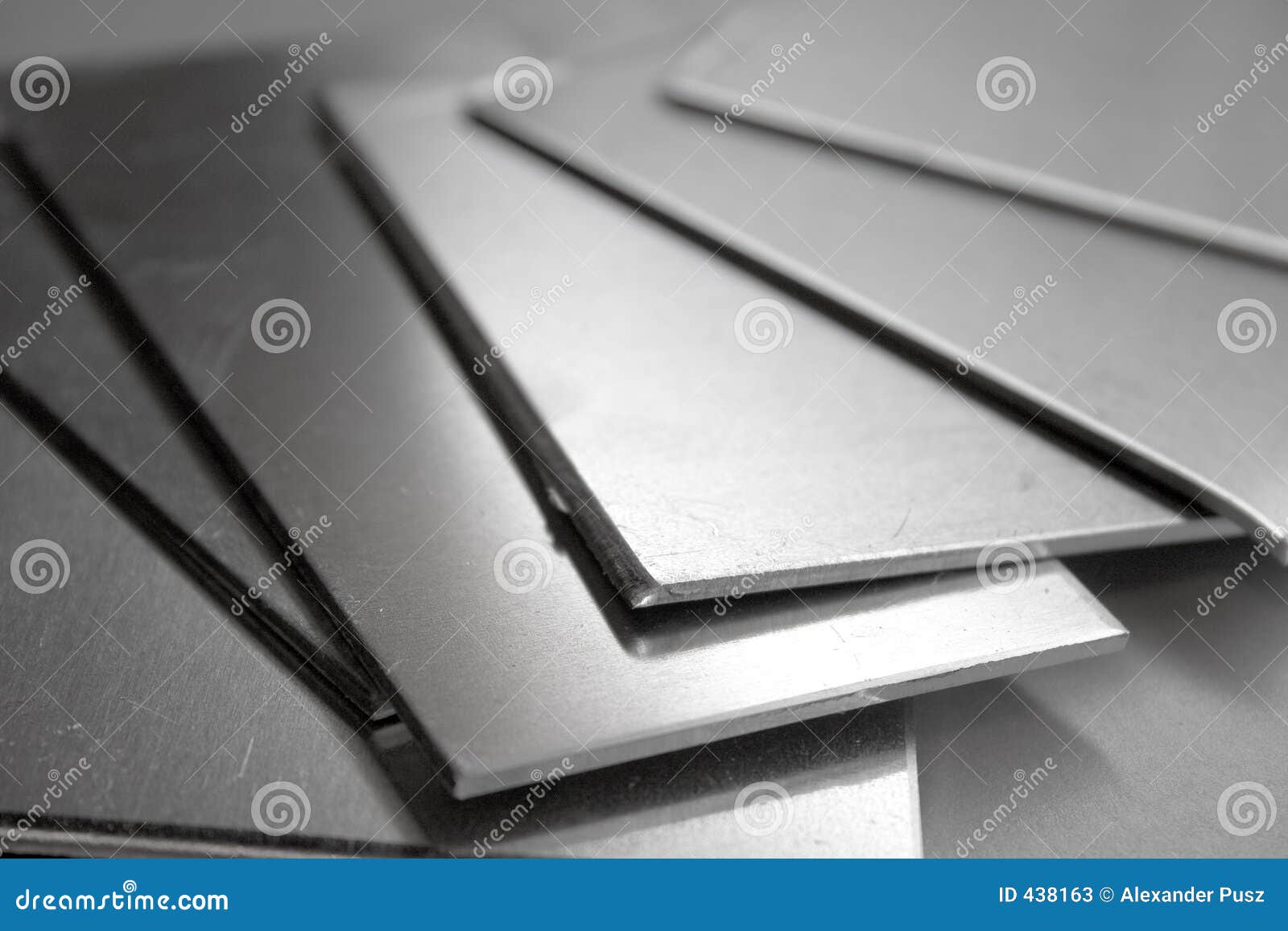 Aluminium plates stock image. Image of plate, grey, dark - 438163