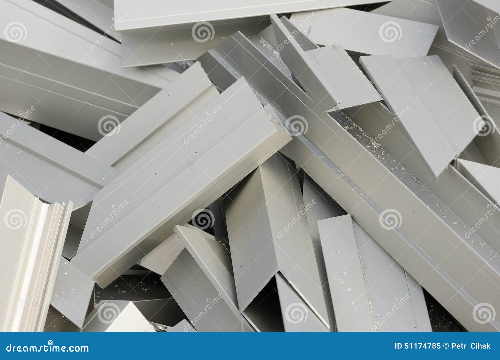 Aluminium scrap stock image. Image of dirt, aluminium - 51174785