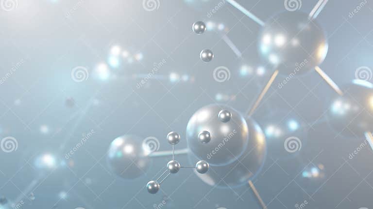 Aluminium Silicate Molecular Structure, 3d Model Molecule, E559 ...