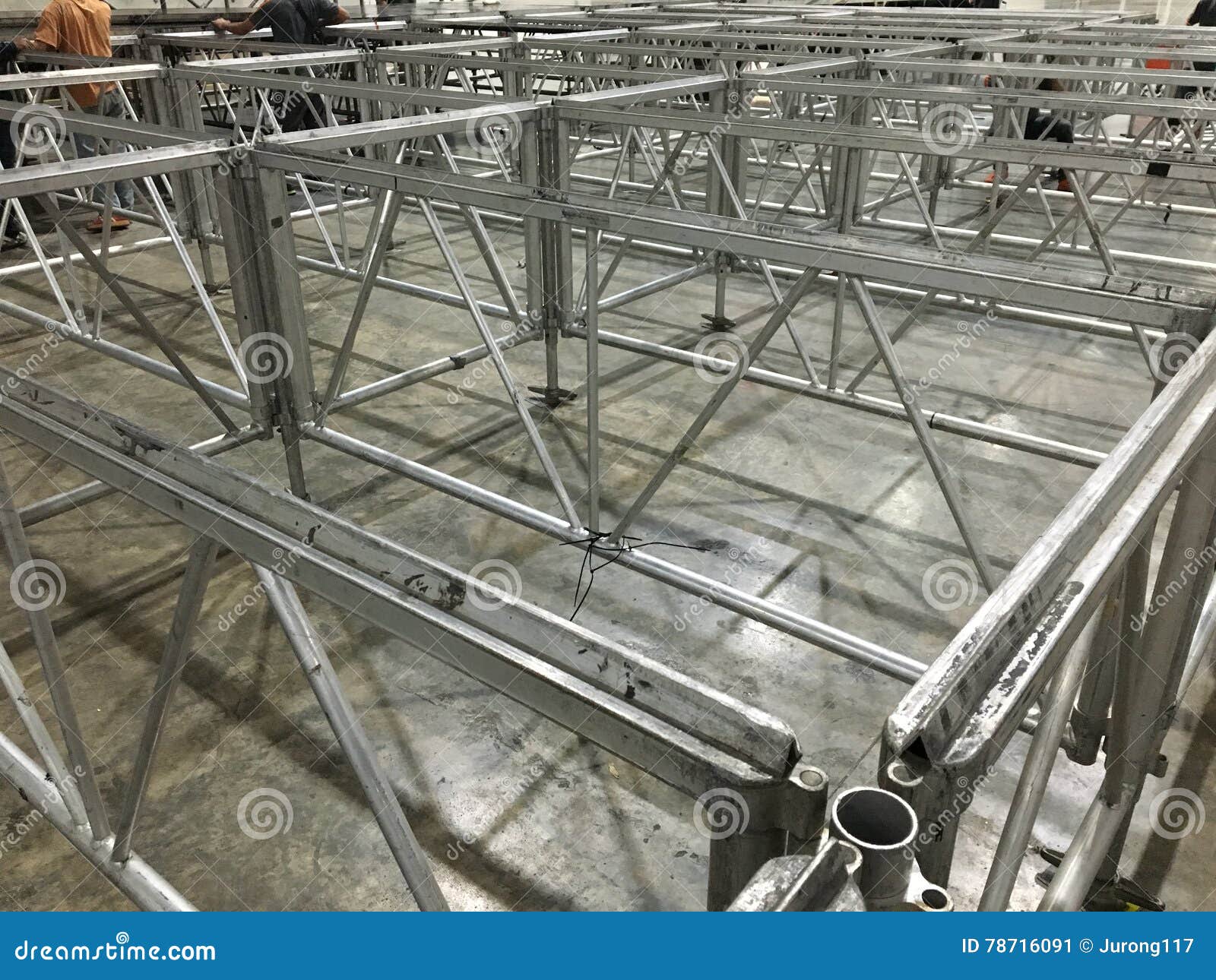 Aluminium Structure stock image. Image of tall, background - 78716091