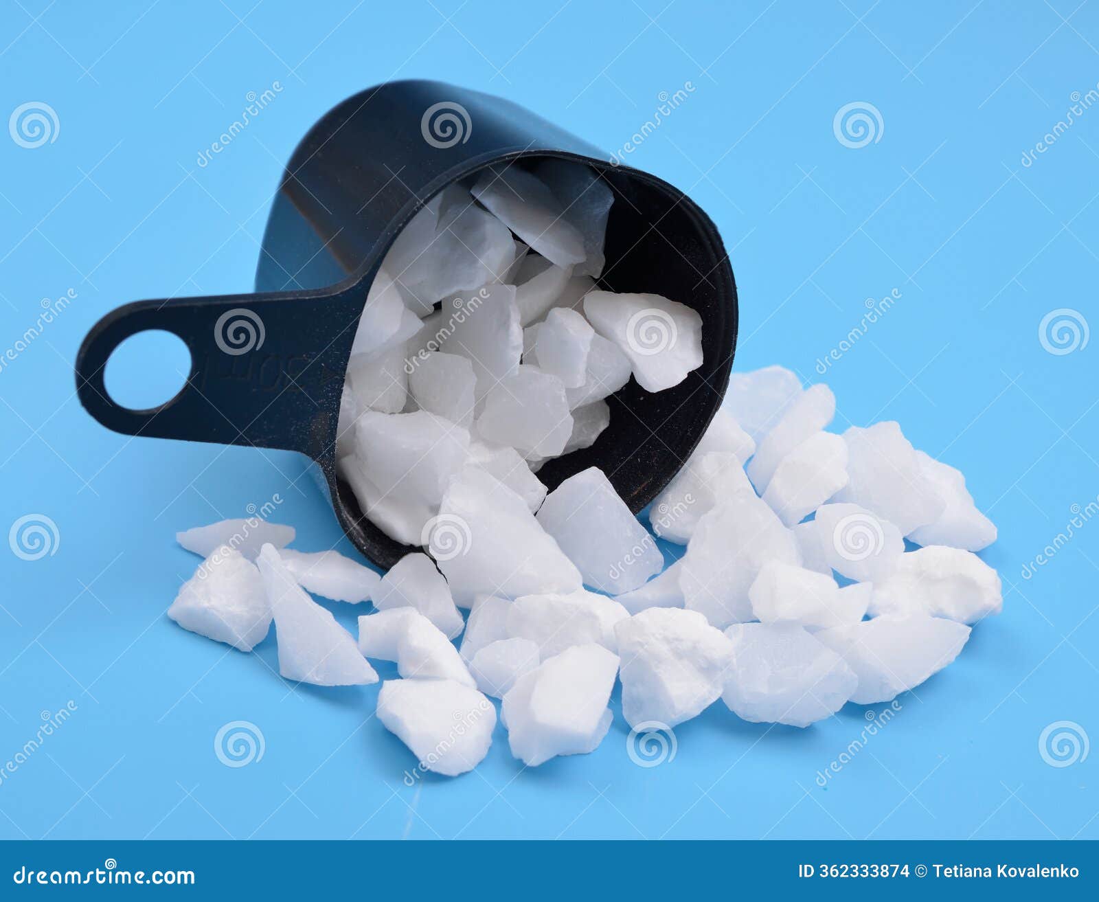 Aluminium Sulfate on Blue Background. Stock Photo - Image of sulfate ...