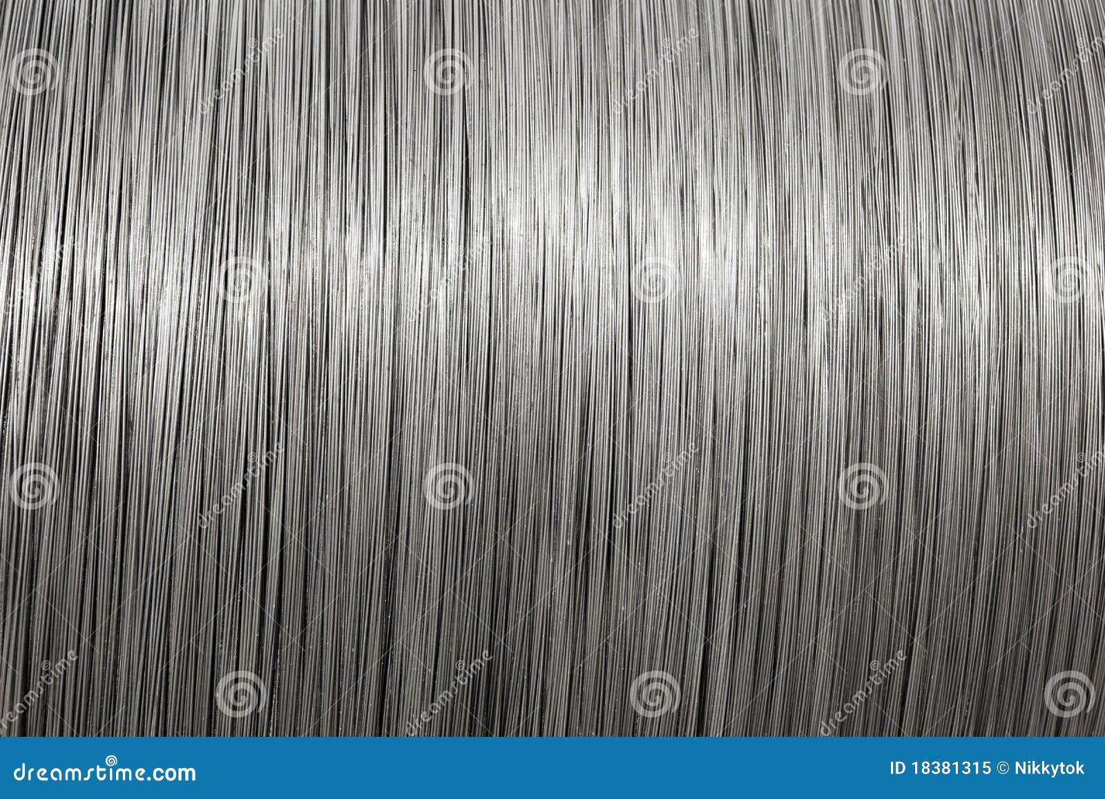 Aluminium Wire Spool Texture Royalty-Free Stock Photography ...